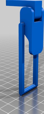 Lever Latch by halfdink 3d model