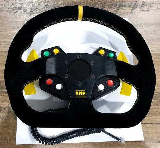 Sim Racing Wheel Button Box with Magnetic Paddle Shifters by dan188 3d ...
