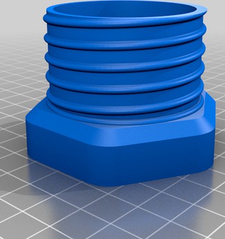 knurled box by Andrzej_W 3d model