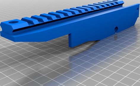 303 British Lee Enfield Scope Mount by bbauer1 3d model