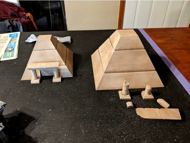 Wargaming Pyramid by MontFox 3d model