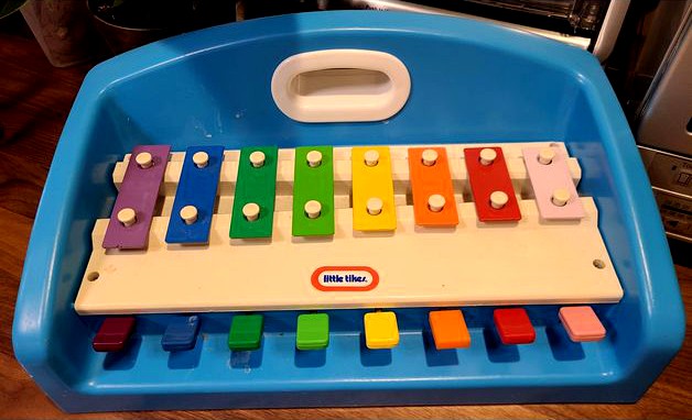 Little Tikes Xylophone Keyboard Key by JohnnyRP 3d model