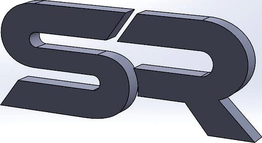 SR Logo by NigelWest 3d model