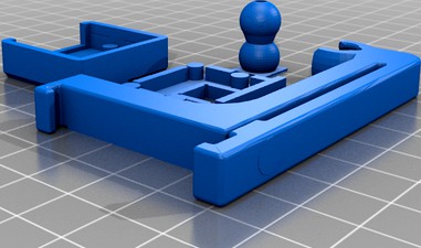 Raspberry Pi Camera Mount for Ender 3/Pro by DoctorTarantula 3d model