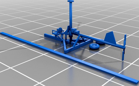 Rust Minicopter by coolcow5 3d model