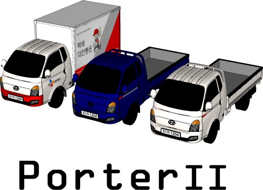 Porter II by max7th 3d model