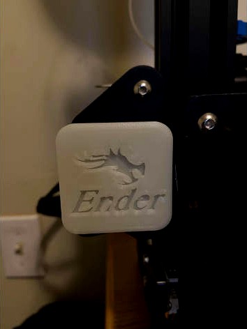 Ender 3 printer logo by cjohnny 3d model