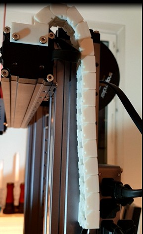 Snapmaker 2 A350 X-cable guide by Utopiazz 3d model