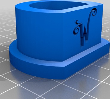 Willy Wonka Smoke Stack Topper by USNCPO 3d model