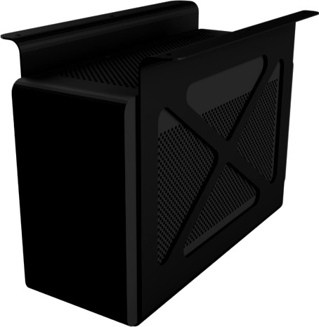 DAN A4-SFX SFF Under Desk Mount by sffmounts 3d model