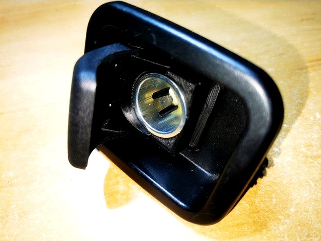 BMW housing 12v socket trunk - cigarette lighter - adapter by Kando_G ...