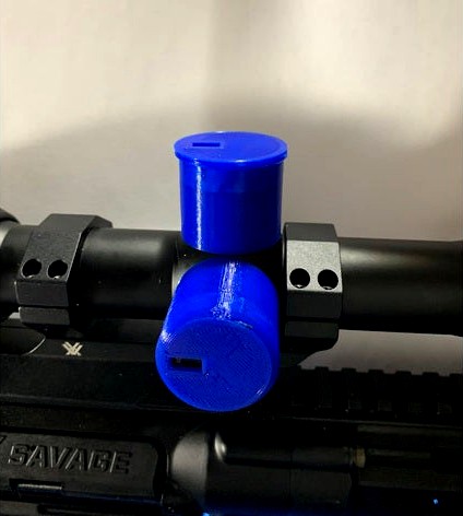 Vortex Viper HST Scope Turret Caps by mercinary123 3d model
