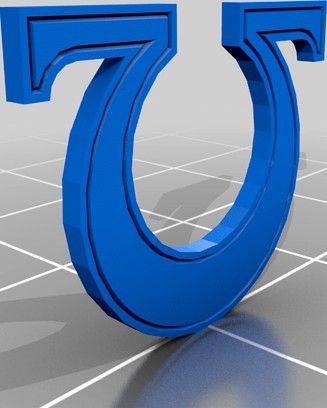 Full Ultramarines Symbol by DaneK1987 3d model