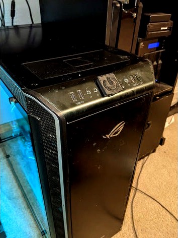 PC Power Button Cover by Zigma51 3d model