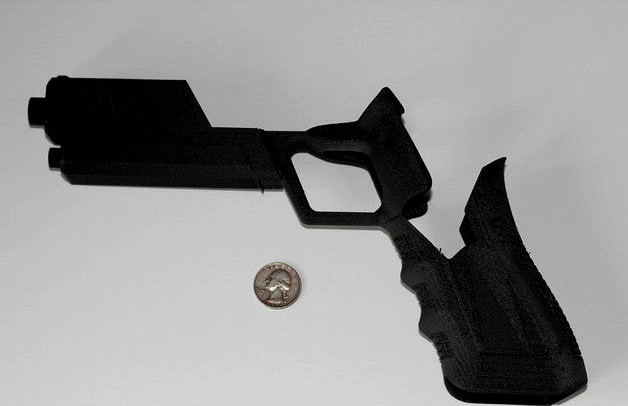 Vive Gun Controller Glock Grip by skynetbeta 3d model