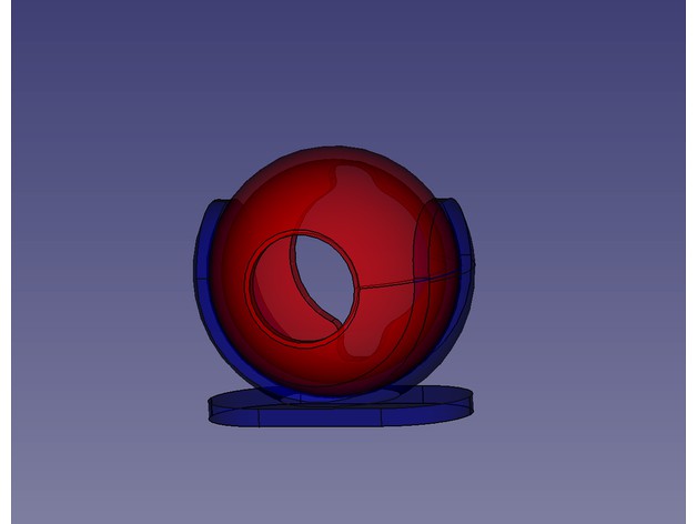 PIR sensor mount by m4nue1X 3d model