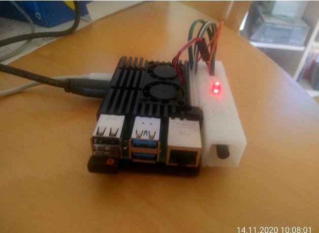 RPi-Power-Bar by TefKater 3d model