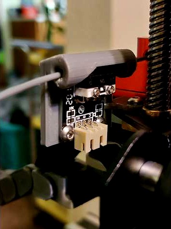 Ender 3 (Pro) Filament Runout Sensor using Z-Stop Switch by dlford 3d model