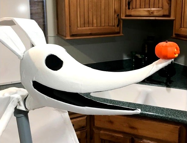 Nightmare Before Christmas - Zero Head by radmaster3 3d model