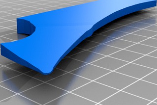 Adolin's Shardblade Stormlight Archive by kalel48 3d model