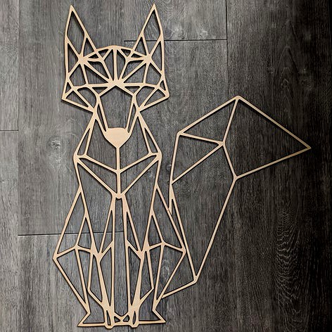 Laser cut Renard / Fox 2D by GSILab 3d model