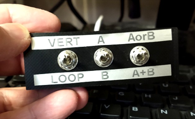 Simple 3 switch box (suitable for LZ1AQ loop amp switches) by p1xelman ...