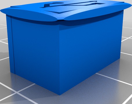 Sigmarion II USB port cover by SoloMecha 3d model