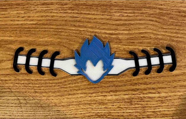 Vegeta Covid Ear by Tchakman 3d model