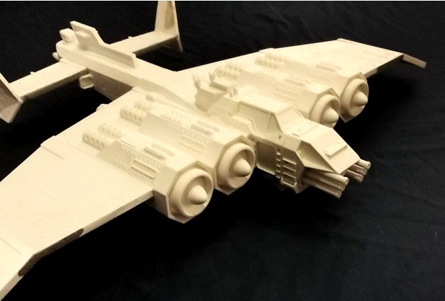 Outlaw Imperial Night Fighter / Fighter Bomber, 28mm scale by Zakufan ...