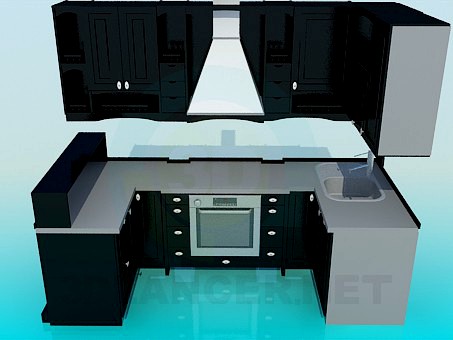 3D Model Kitchen
