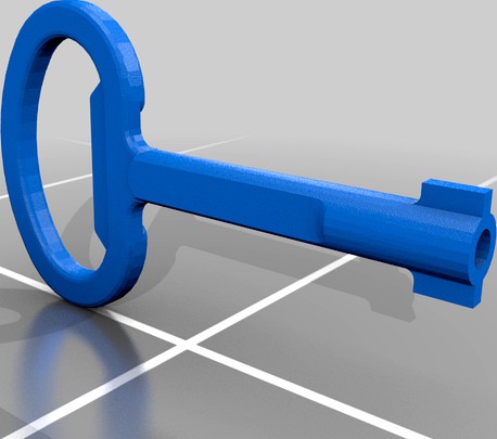 RITTAL Cabinet Key by MVstudios 3d model