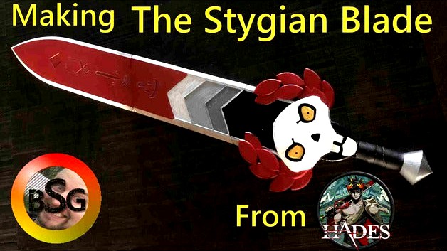 Stygian Blade from Hades by BlacksmithingGamer 3d model