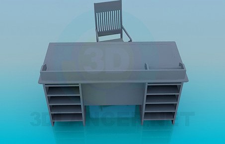 3D Model Work-table