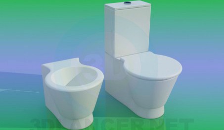 3D Model WC