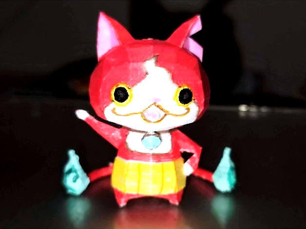 Jibanyan (Yo-kai Watch) by emily1713 3d model