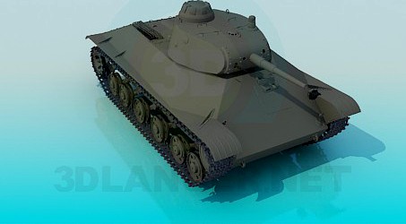 3D Model Tank T50