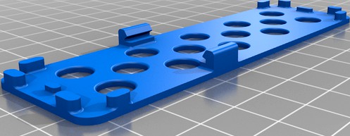 PCB Bumper for Cypress CY8CPRPTO-063-BLE by t_colon 3d model