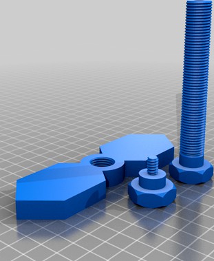 Fidget Bolt v1 by metallica6825 3d model