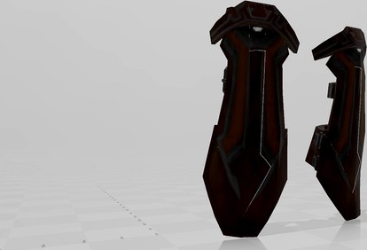 SWTOR Resilient Warden Gauntlets by Dragon-of-Zakuul 3d model