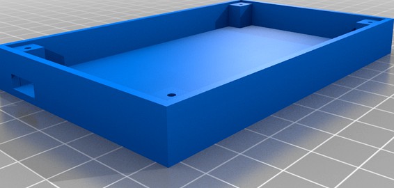 I2C LCD 4 line by 20 character case by scottpj 3d model