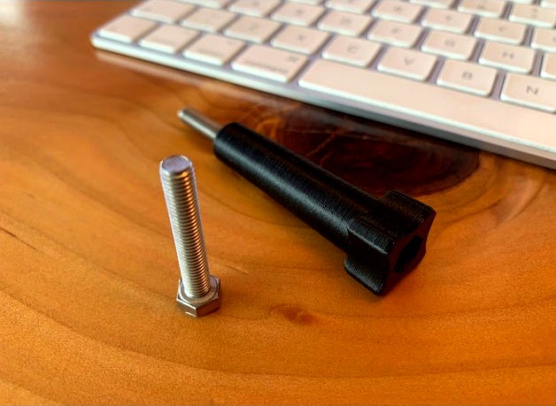 GoPro Extra Long Knob by leonardofogo 3d model