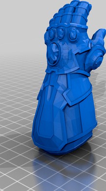 Smart Doll Infinity Gauntlet by ardichan 3d model