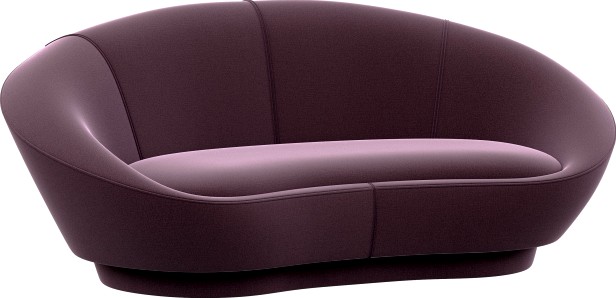 Baxter Janette Sofa 3d model