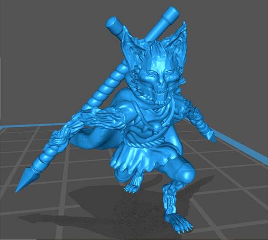 Vermling Raider / Gloomhaven / Jaws of the Lion by Sevyd 3d model