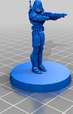 SWTOR Imperial commando sith trooper by Dragon-of-Zakuul 3d model