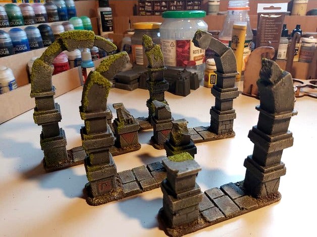 Shadows Of Brimstone Gates Of Jargono by Redbuddha 3d model
