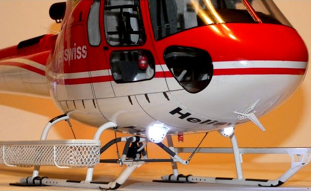 AS350 Helicopter Landing and Taxi Lights by TheFox70 3d model