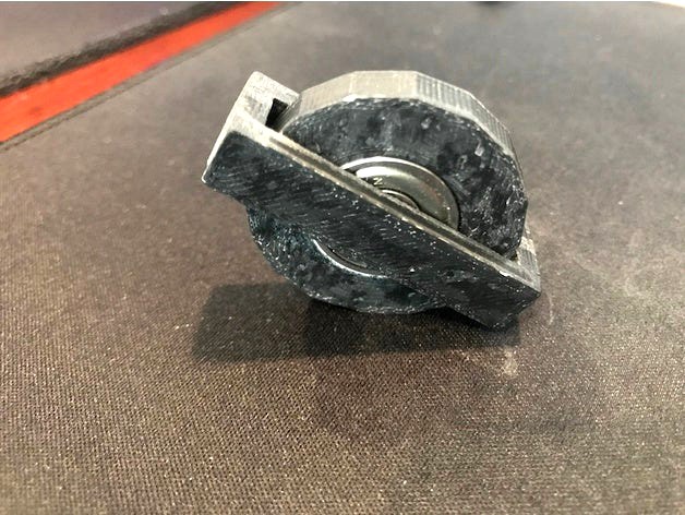 Magnet Fidget Wheel by dustinsc 3d model