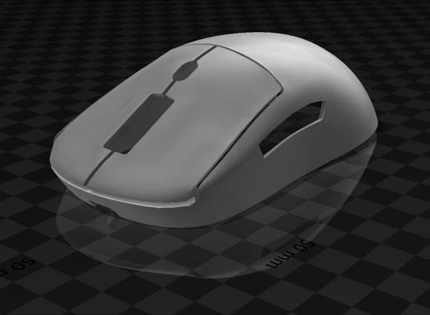 G Pro Wireless - G305 Shell Swap Mod by Wiyum 3d model