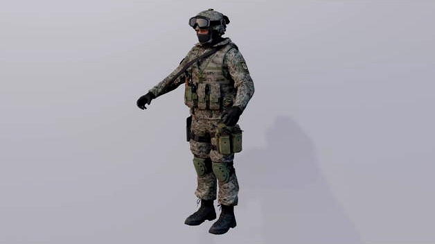 [Custom] Mil-Sim Call Of Duty Modern Warfare (2019) by LosSimonos 3d model